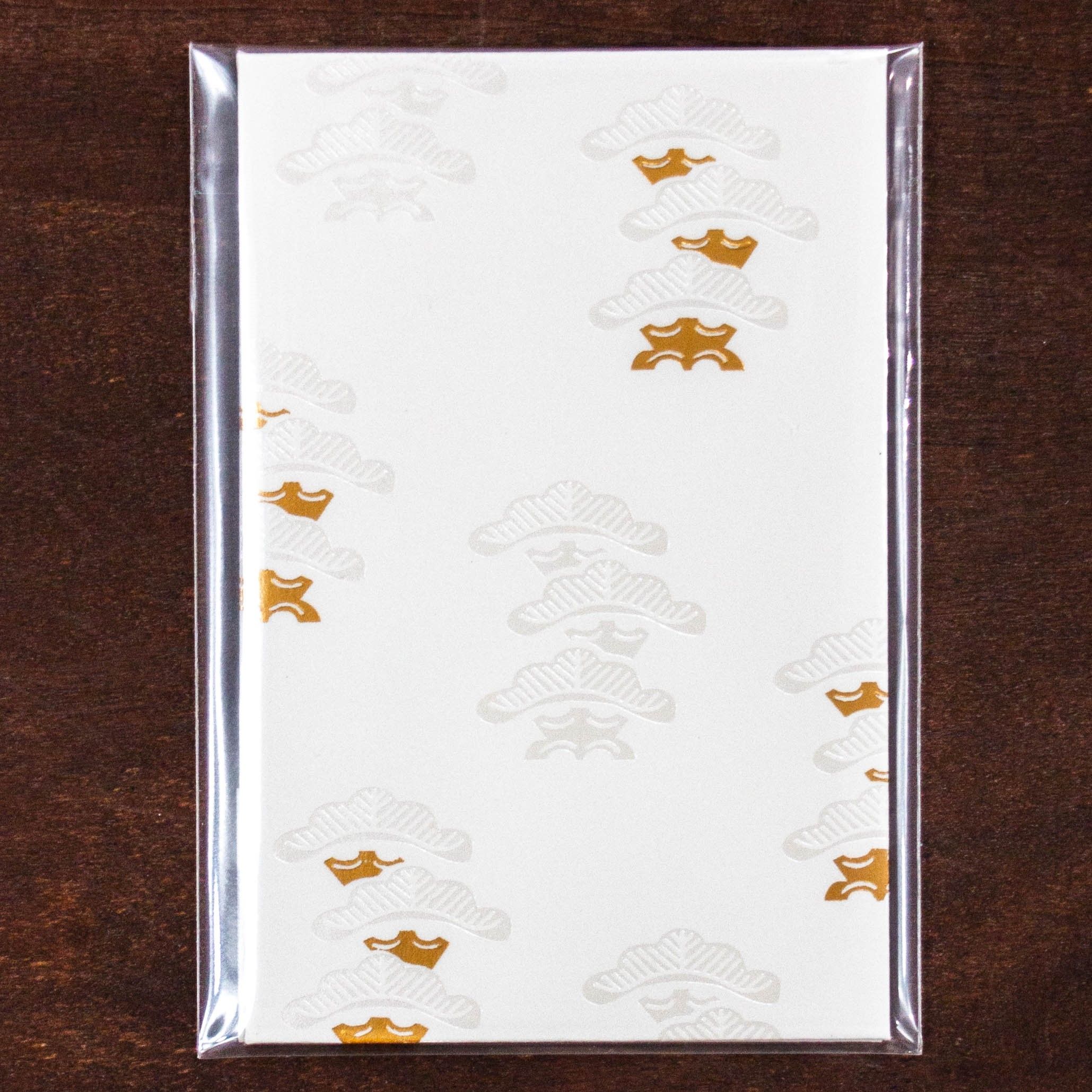 Foil Pochibukuro, Pine, Bamboo & Plum series [Pine]. – orosy