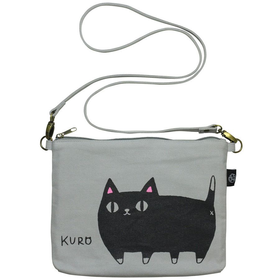 Three Cat Brothers Sakoshu Bag kuro(23059) – orosy