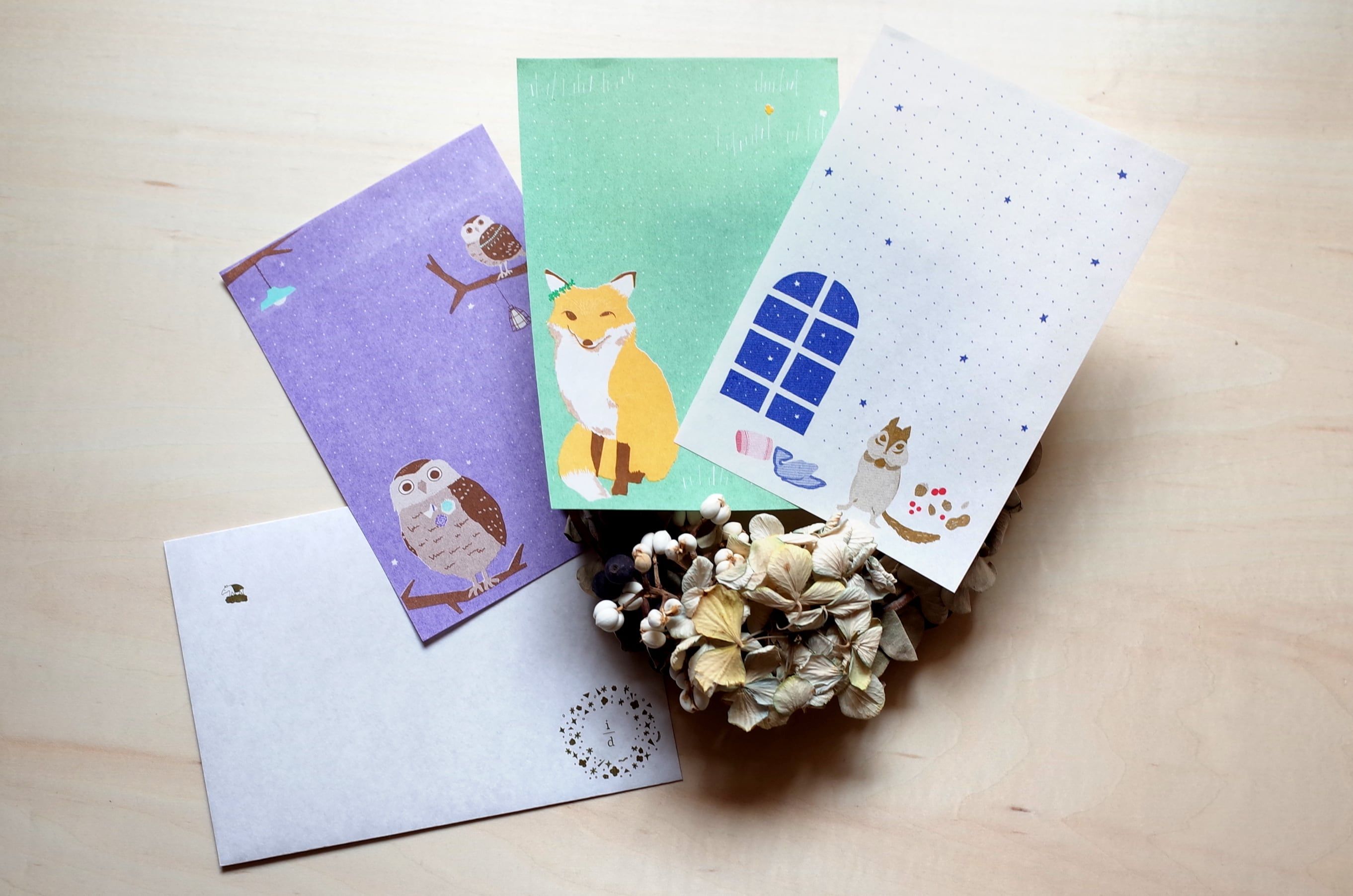 [Mini letter set FOREST – orosy