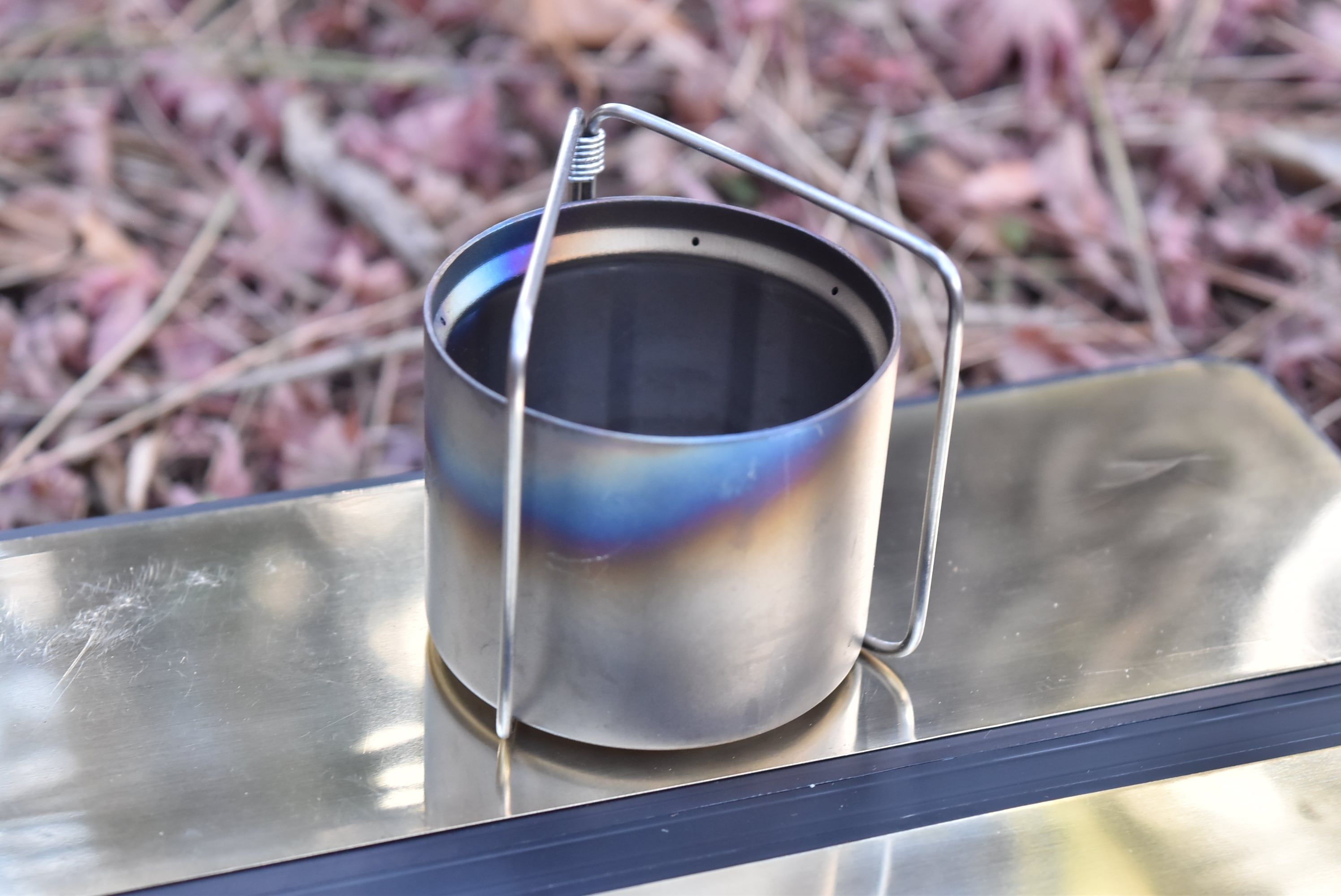 Titanium pot TG-2P [made of pure titanium] super lightweight for alcoh – orosy