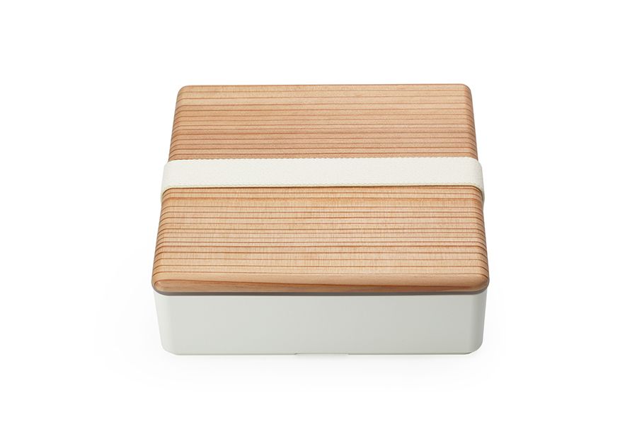 BENTO STORE Bento Box with Wooden Lid, OJU, Ancient Japanese Cedar, 11 ...